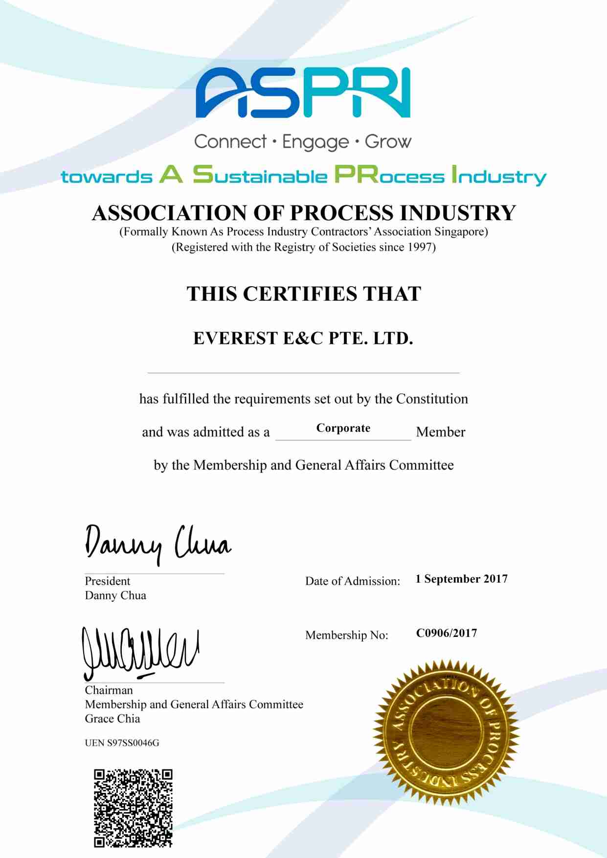 EVEREST E&C PTE LTD